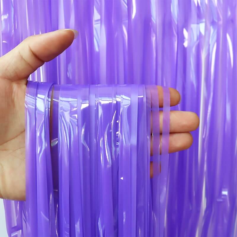 Party Foil Curtains - Metallic Fringe Backdrop Curtains