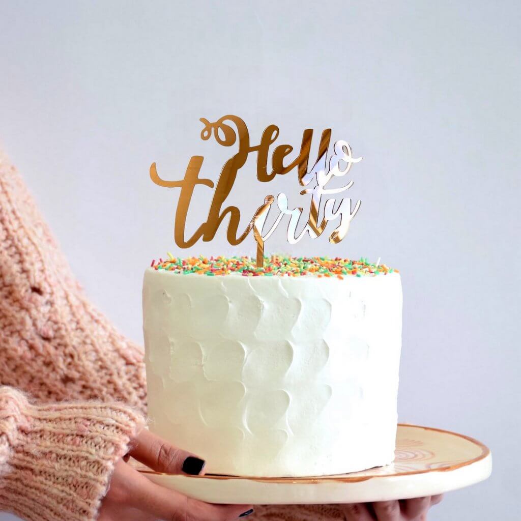 Hello Birthday Cake Toppers - Cake Decorations Australia - Online Party ...