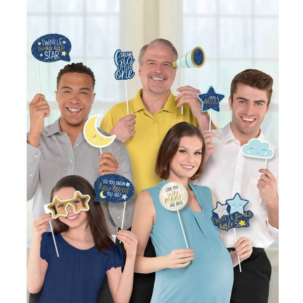 13pk Twinkle Twinkle Little Star Photo Booth Props