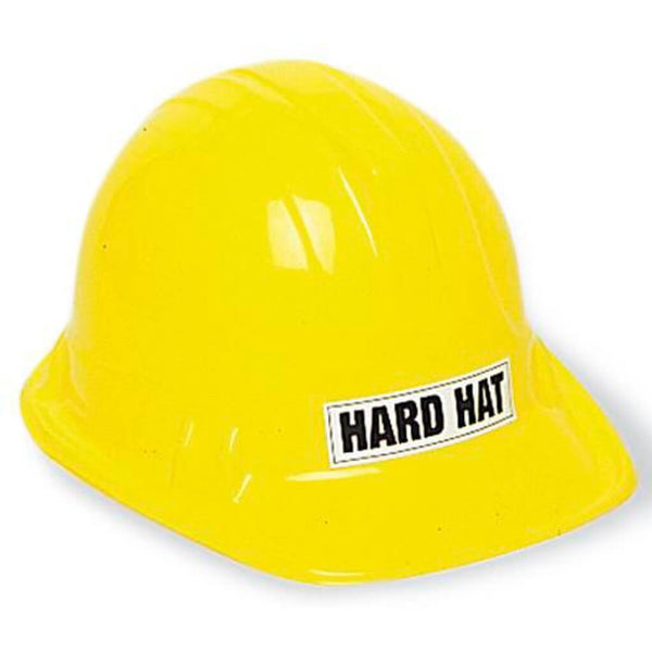 Yellow Plastic Construction Hard Hat