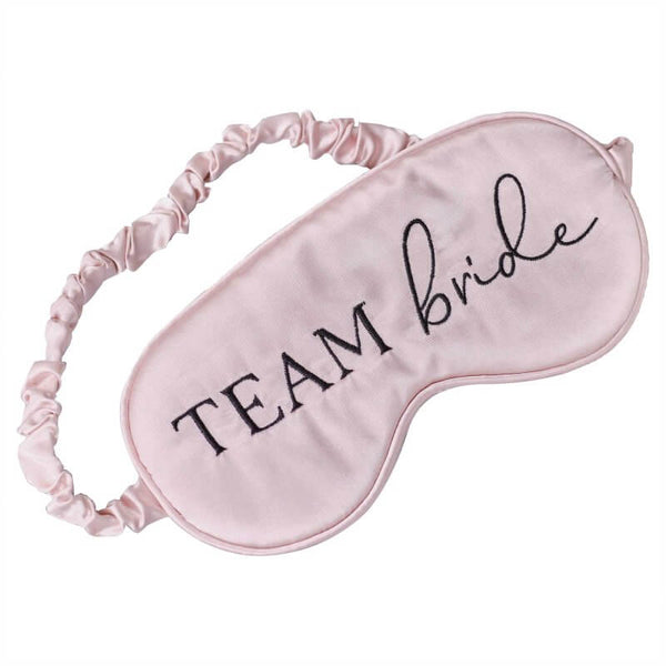 Pink Future Mrs 'Team Bride' Hen Party Sleep Mask