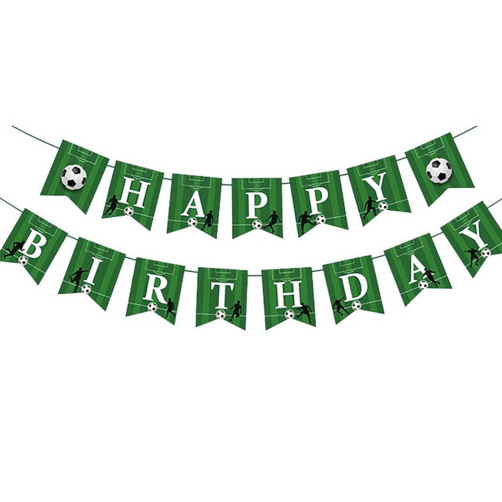 Soccer Fanatic Party Deluxe Danglers Swirls Hanging Decorations 2 Pack