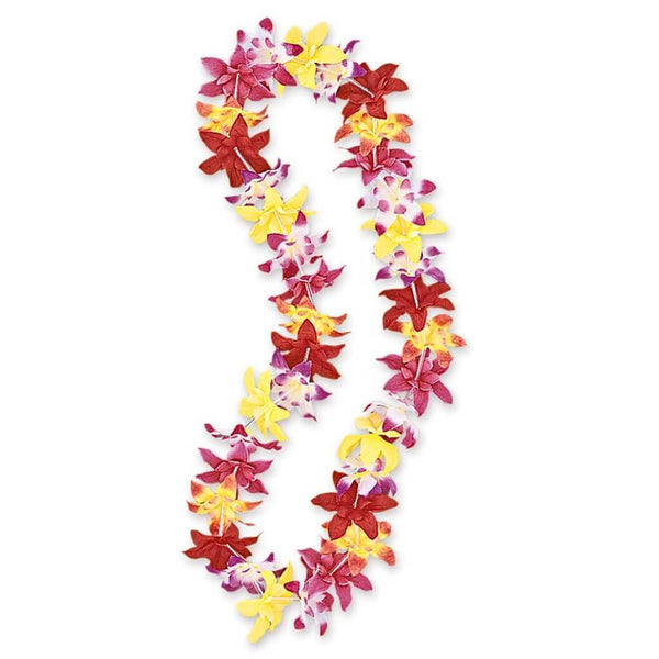 Tropical Hawaiian Flower Lei 101cm