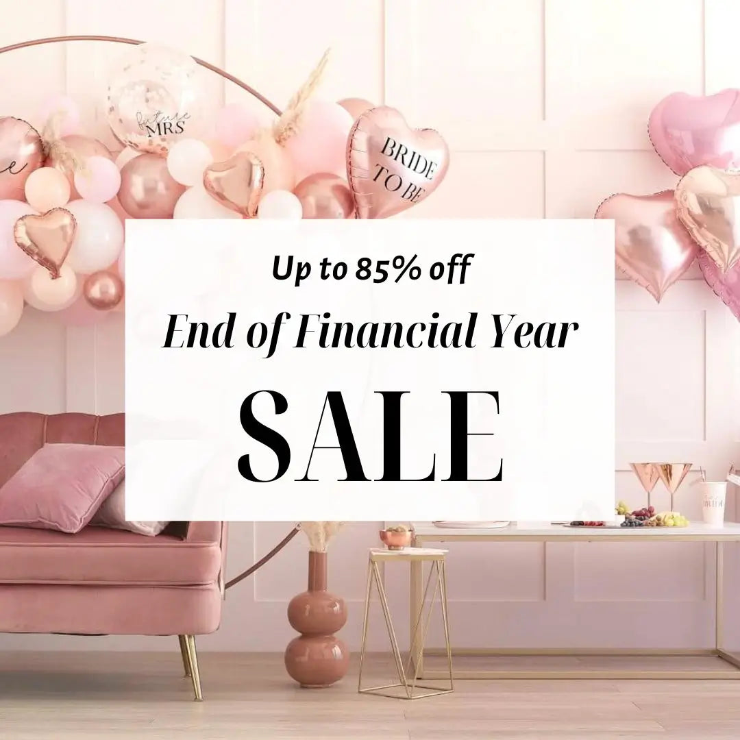 end of financial year sales up to 85% off online party supplies