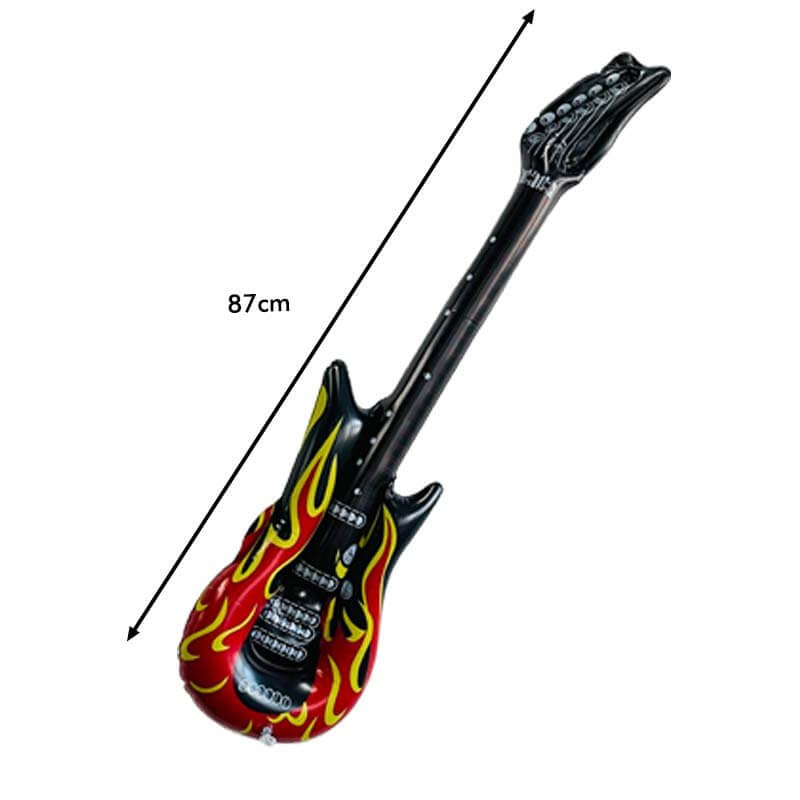 PVC Inflatable Electric Guitar Rock Musical Instrument