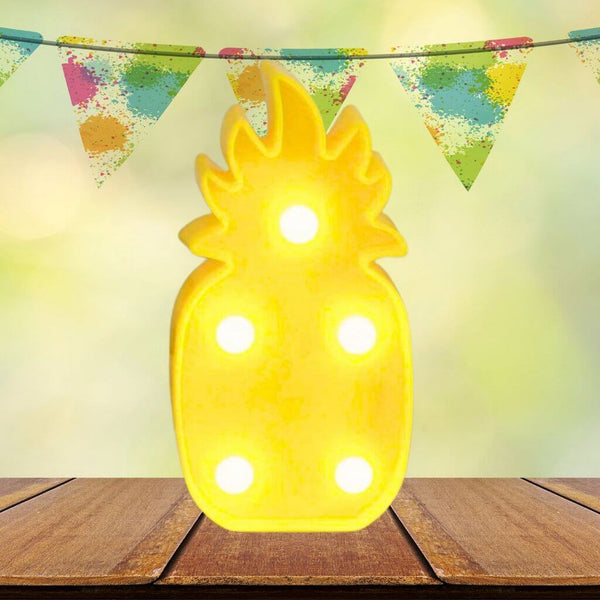 Pineapple LED Light - Tropical Party Decor | Party Supplies