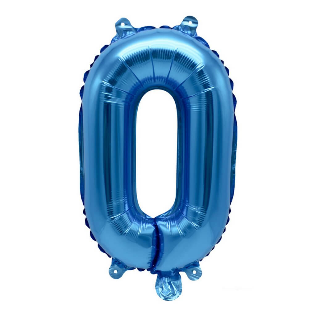 16-inch Blue A-Z Letter Foil Balloon