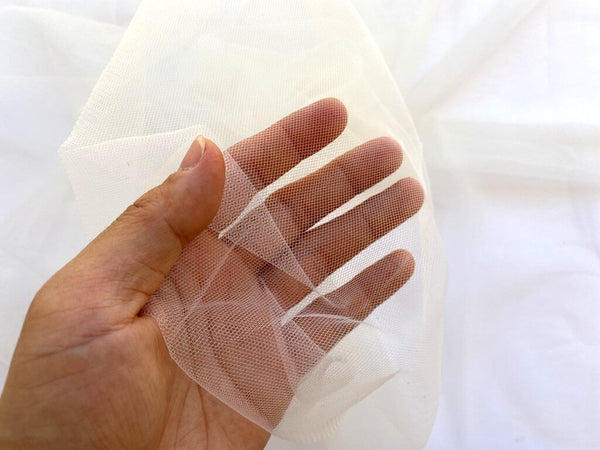 Ivory Soft Tulle Tutu Fabric - 1m x 1.5m Australia