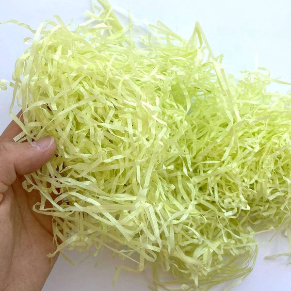 Shredded Tissue Paper 50g Bag - Lime Green