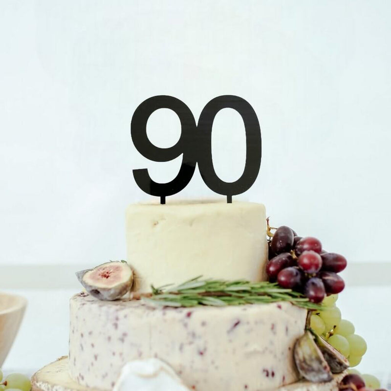 Online Party Supplies / Products / 90th Birthday / Acrylic Black Age 90 ...
