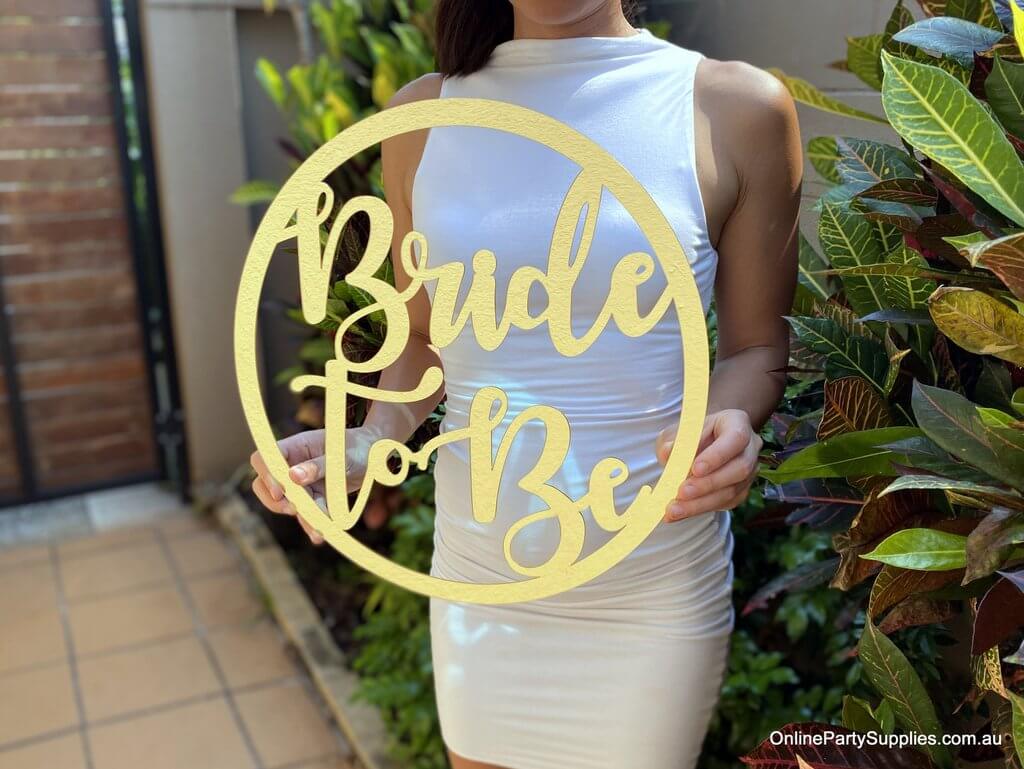 Bride To Be Wall Signs - Hen Party Decorations - Online Party Supplies
