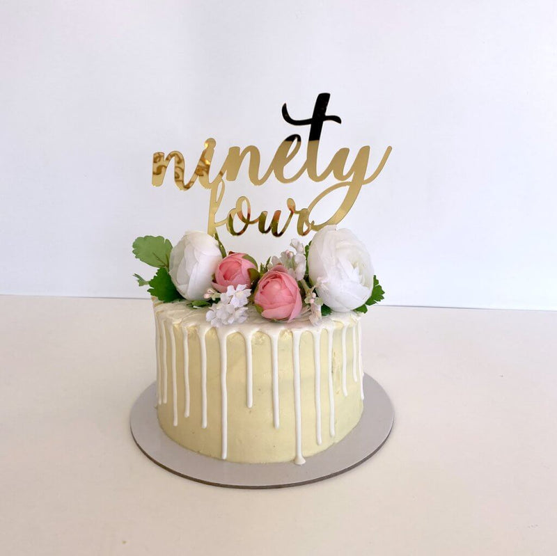 Online Party Supplies / Products / 91st to 99th Birthdays / Acrylic ...