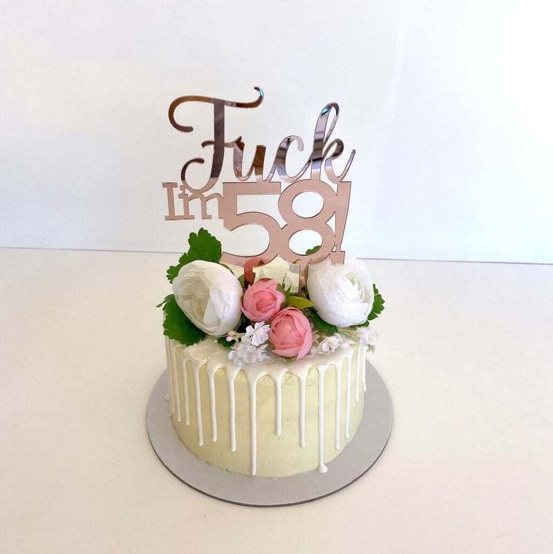 Online Party Supplies / Products / 51st to 59th Birthdays / Acrylic ...