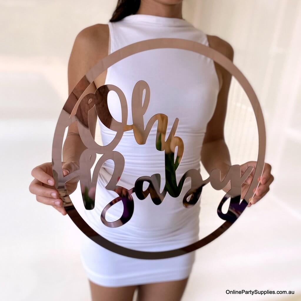 Party Wall Signs - Baby Shower, Birthday & Wedding Wall Centerpices ...