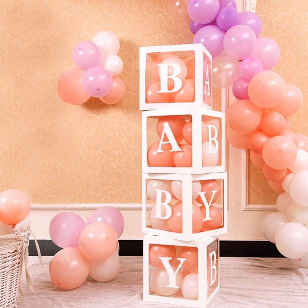 Online Party Supplies / Products / Amscan / Pop Up BABY Balloon Cube ...