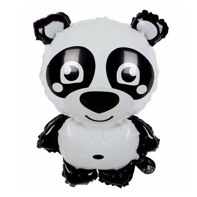 Cute Large Panda Bear Animal Party Foil Balloon