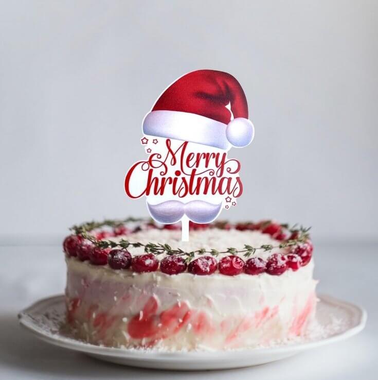 Online Party Supplies / Products / Acrylic Cake Toppers / Acrylic Red ...