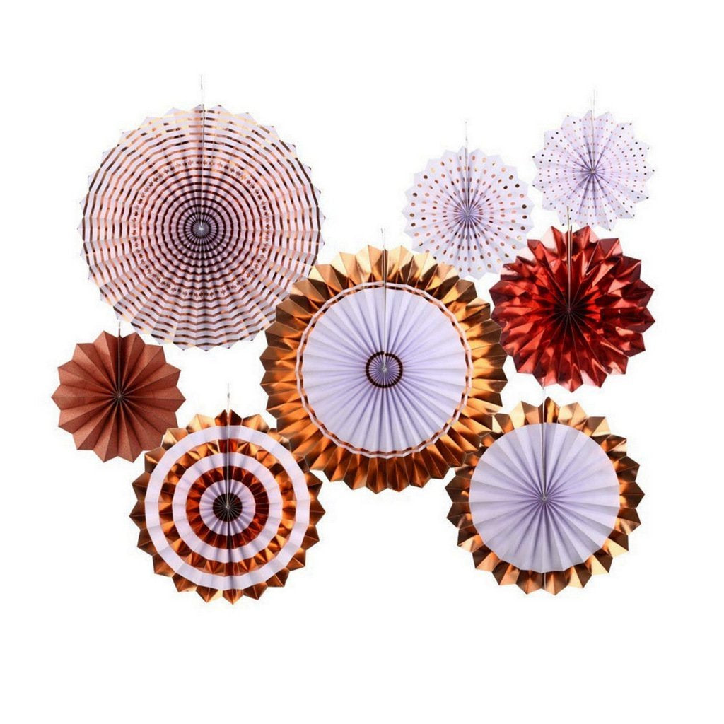 Stylish Paper Fan Decorations for Parties | Online Party Supplies