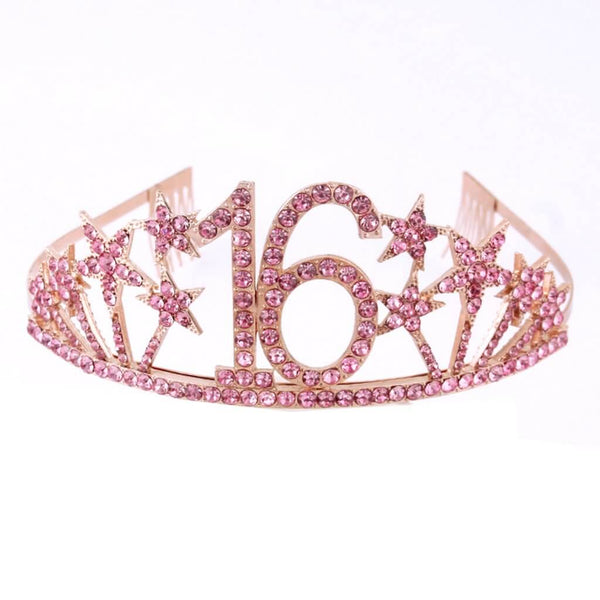 Online Party Supplies / Products / 16th Birthday / Metal & Rhinestone ...