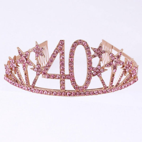 Online Party Supplies / Products / 40th Birthday / Rose Gold Metal ...