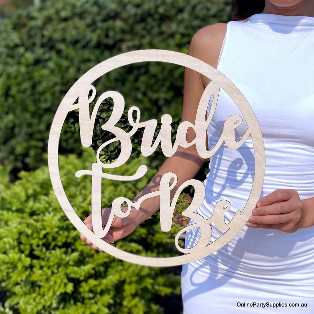 Bride To Be Wall Signs - Hen Party Decorations - Online Party Supplies