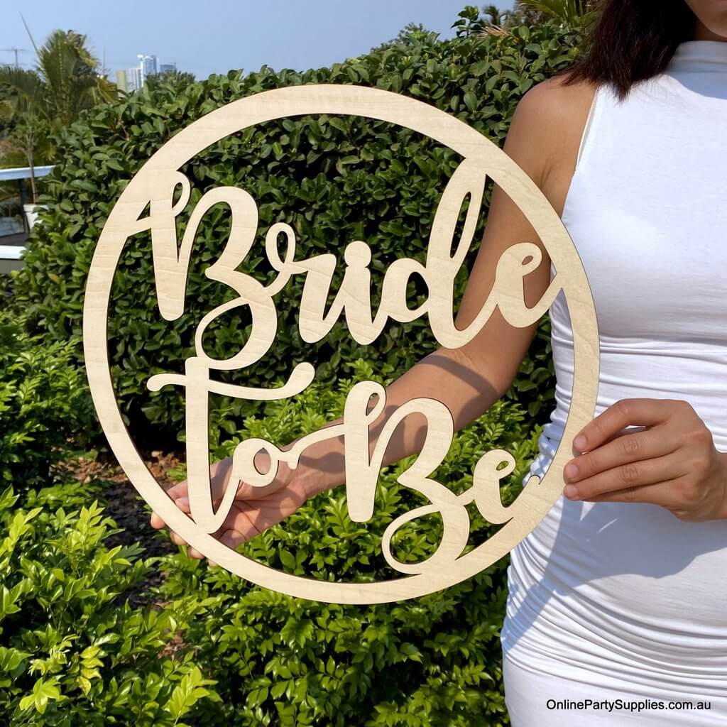 Bride To Be Wall Signs - Hen Party Decorations - Online Party Supplies